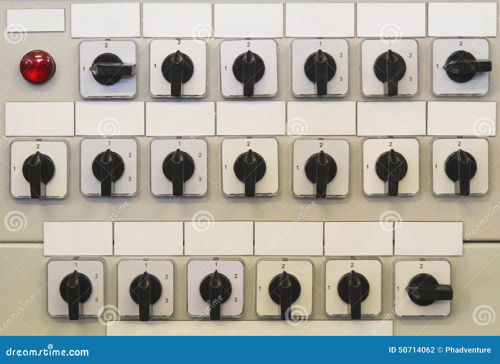 Electrical control panel stock photo. Image of closeup - 50714062