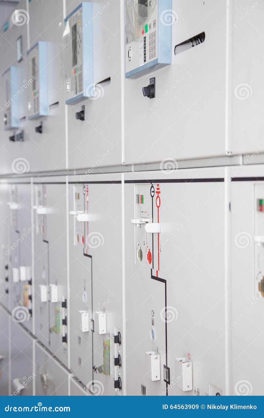 Electrical Control Panel Stock Image Stock Image - Image of component ...