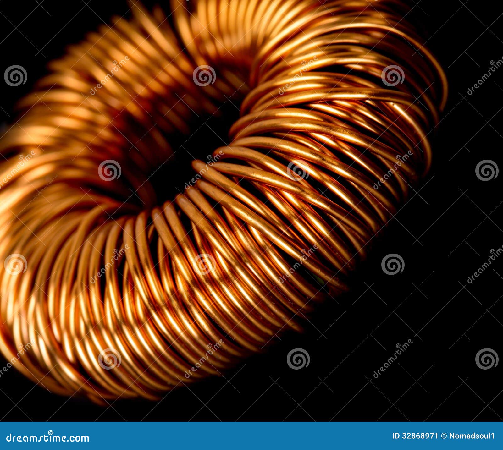 Electrical Copper Transformer Royalty-Free Stock Photography ...