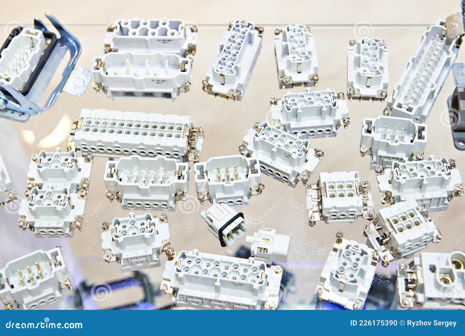 Electrical Crimp Contact in Store Stock Photo - Image of closeup ...