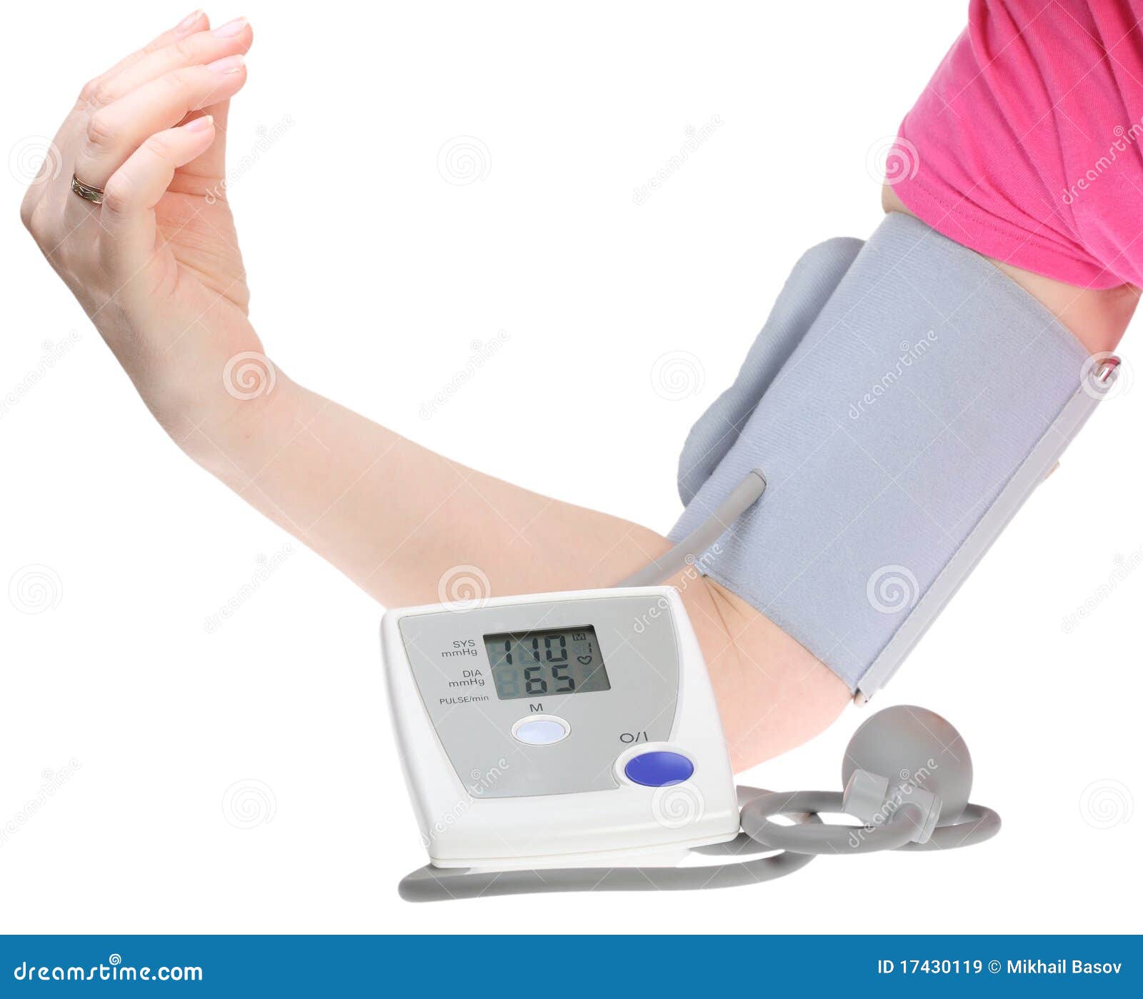 Electrical Device for Measuring Pressure Stock Image - Image of people ...