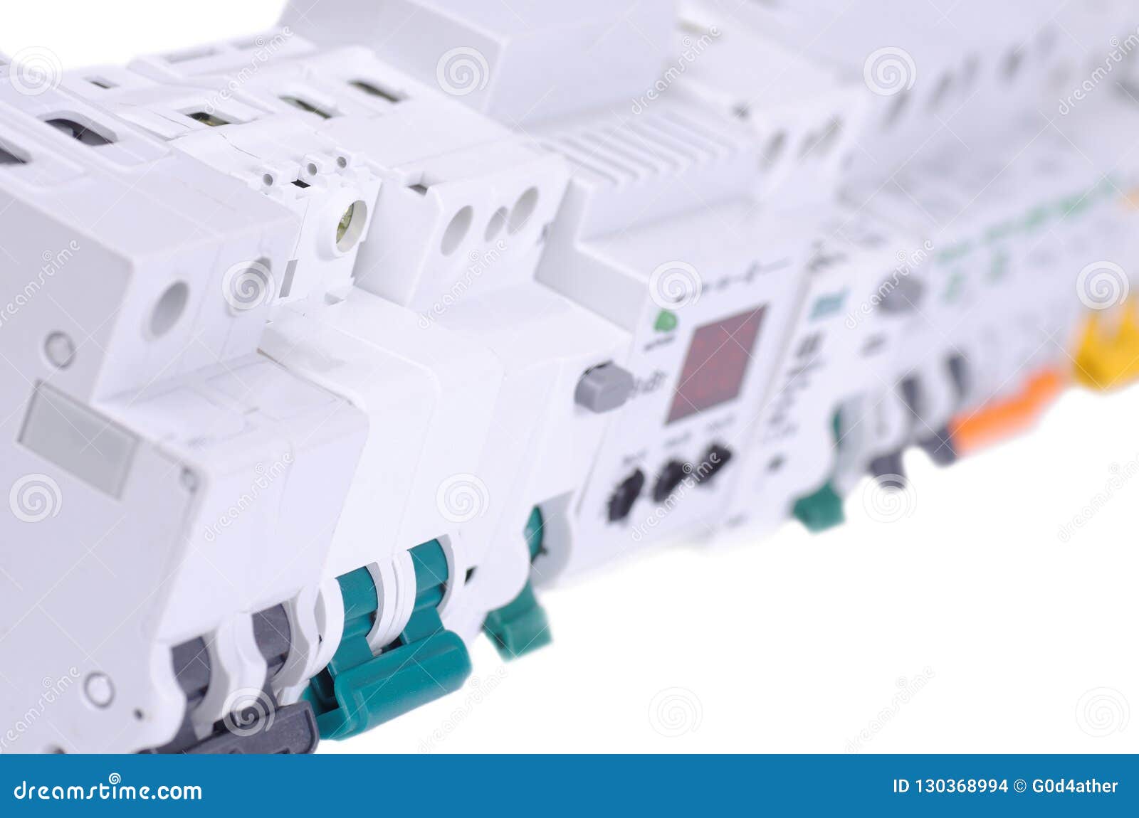 Electrical devices stock photo. Image of electricity - 130368994