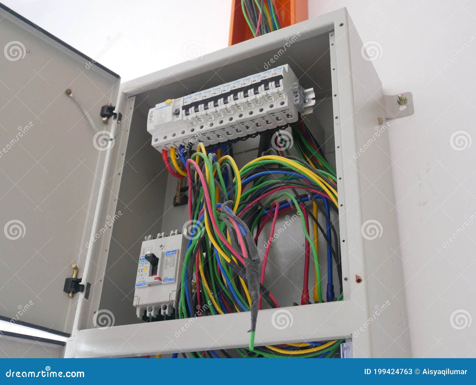 Electrical Distribution Board and it`s Component in the Installation ...