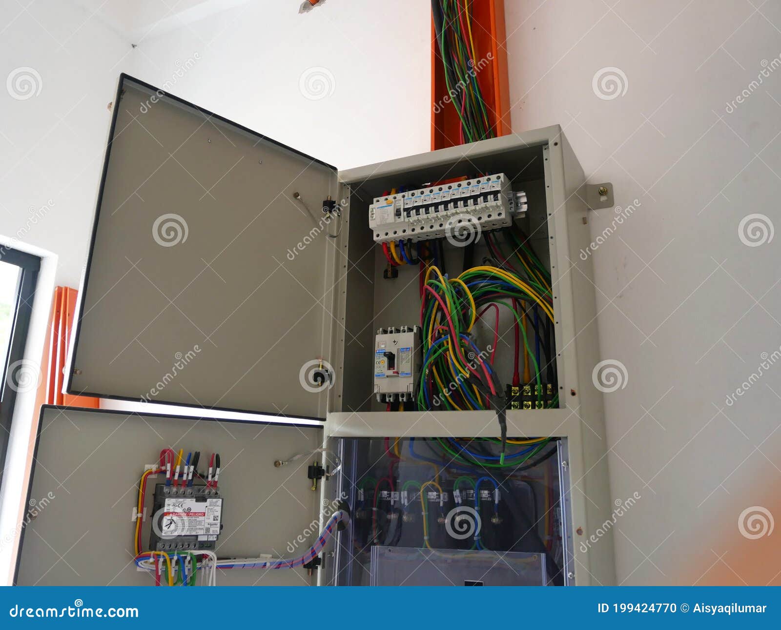 Electrical Distribution Board and it`s Component in the Installation ...