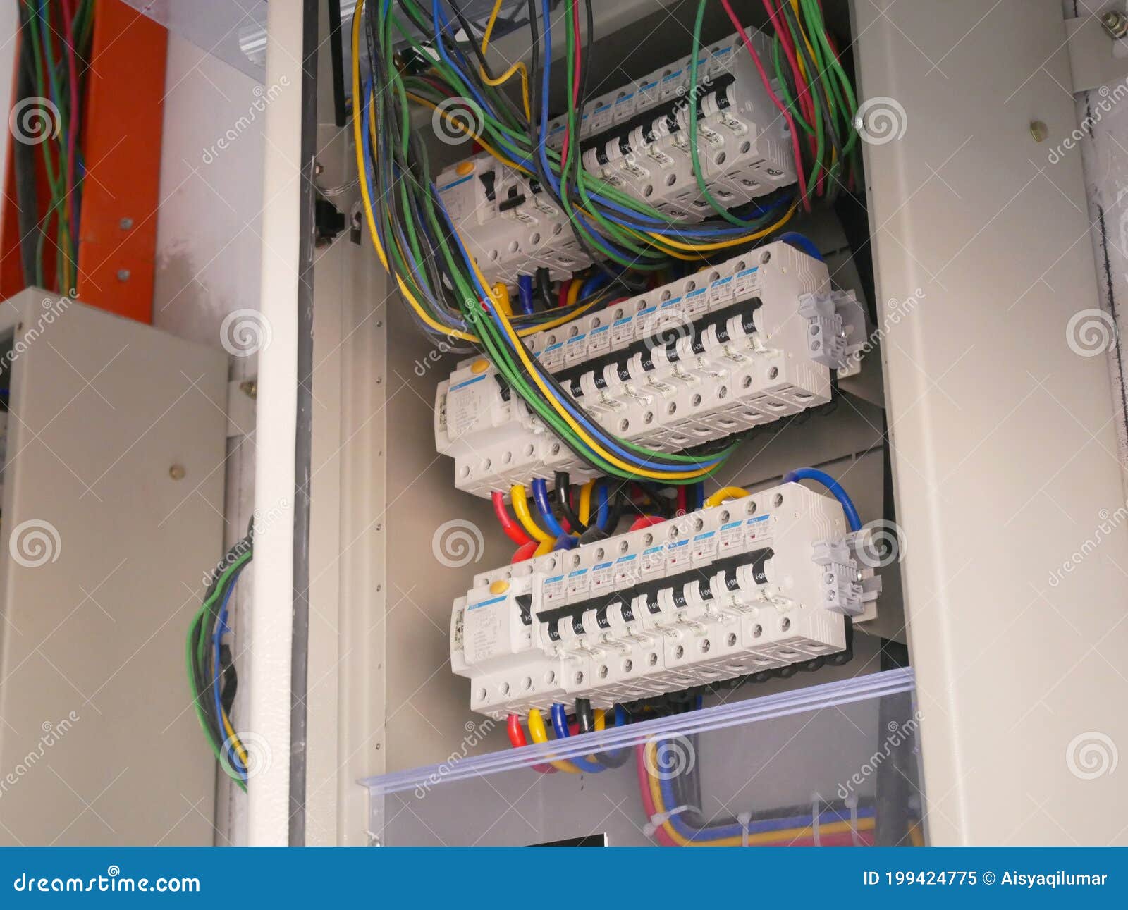 Electrical Distribution Board and it`s Component in the Installation ...