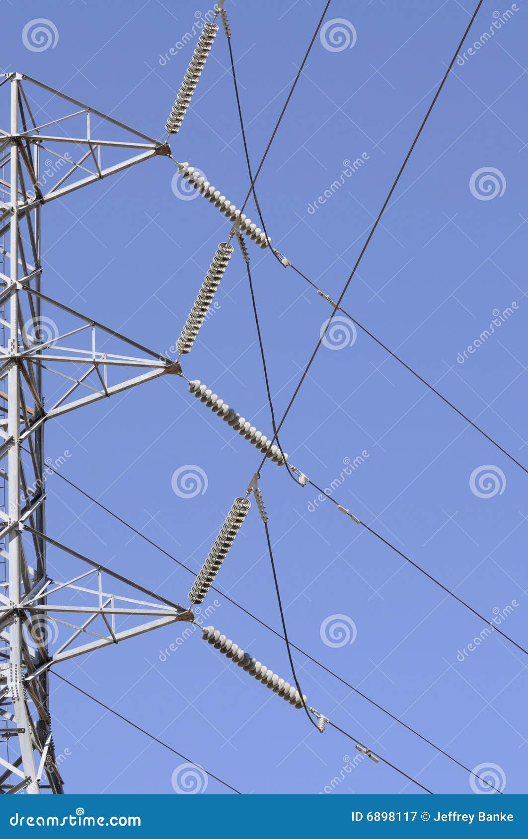 Electrical Distribution Lines Stock Image - Image of alternate, nature ...