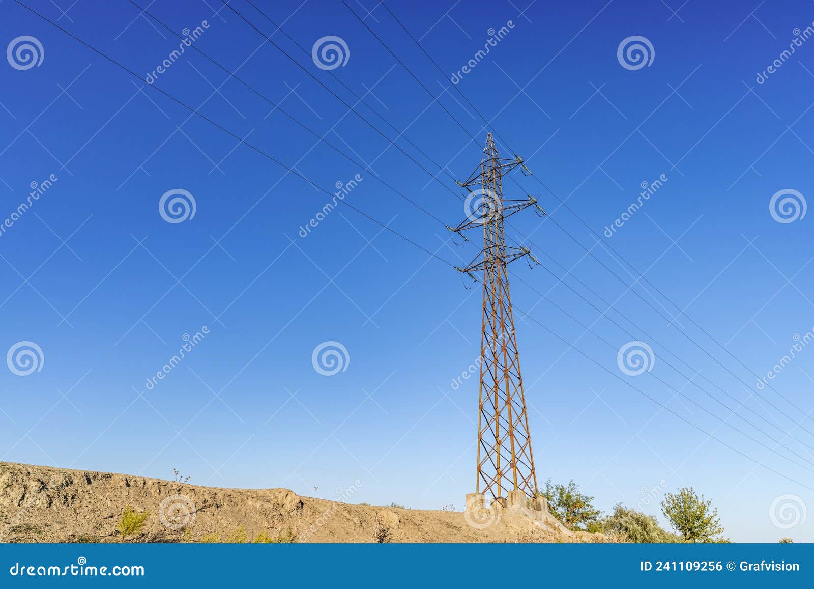 Electrical Distribution Network Stock Photo - Image of engine, cable ...