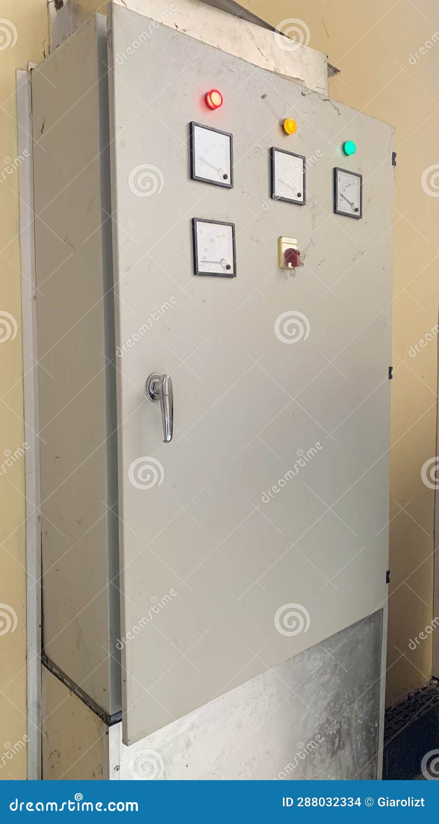 Inside A Substation With Many Circuit Breakers Busbars And Isolators ...