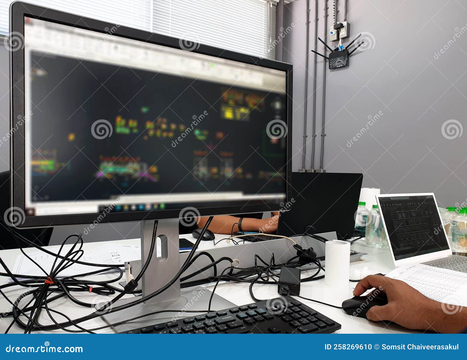 Draftsman Working On Drawings Royalty-Free Stock Photo | CartoonDealer ... Draftsman Working On Drawings Royalty-Free Stock Photo | CartoonDealer ...