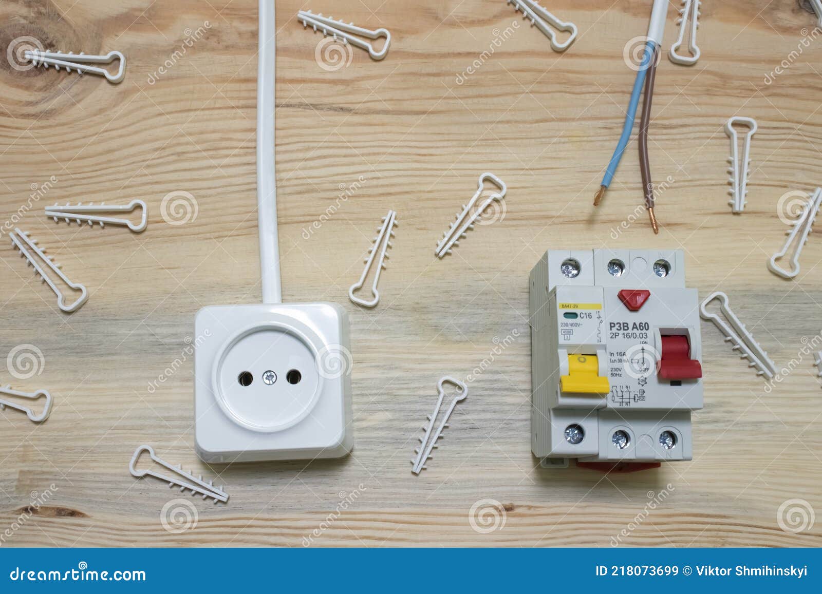 Electrical stock image. Image of closeup, wire, current - 218073699