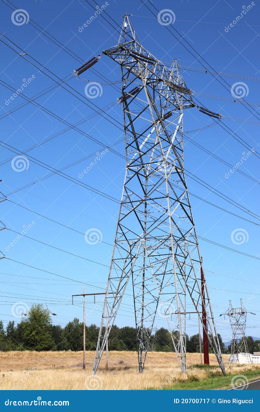 Electrical Energy & Delivery System. Stock Image - Image of powerful ...