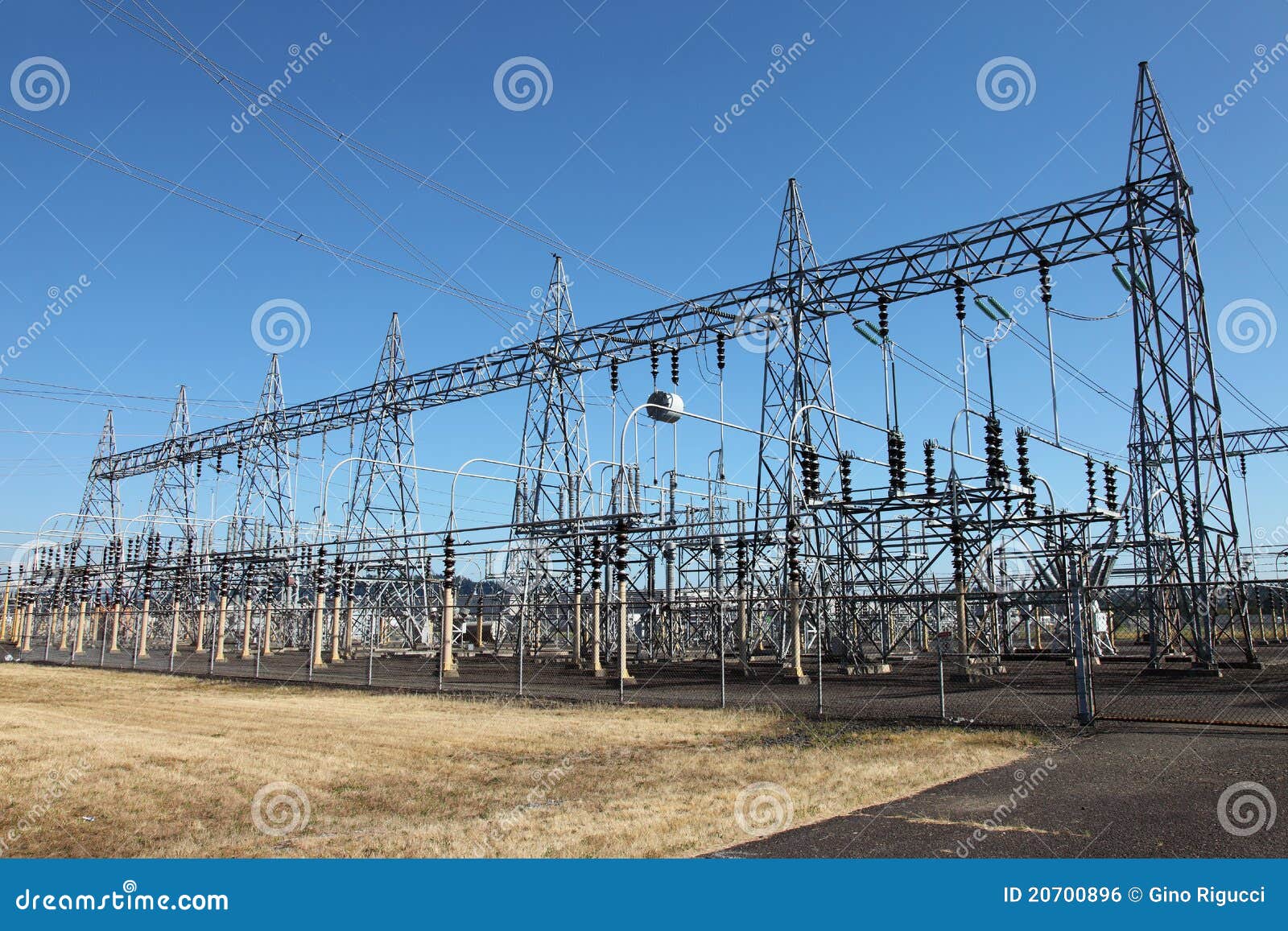 Electrical Energy & Delivery System. Stock Photo - Image of powerful ...