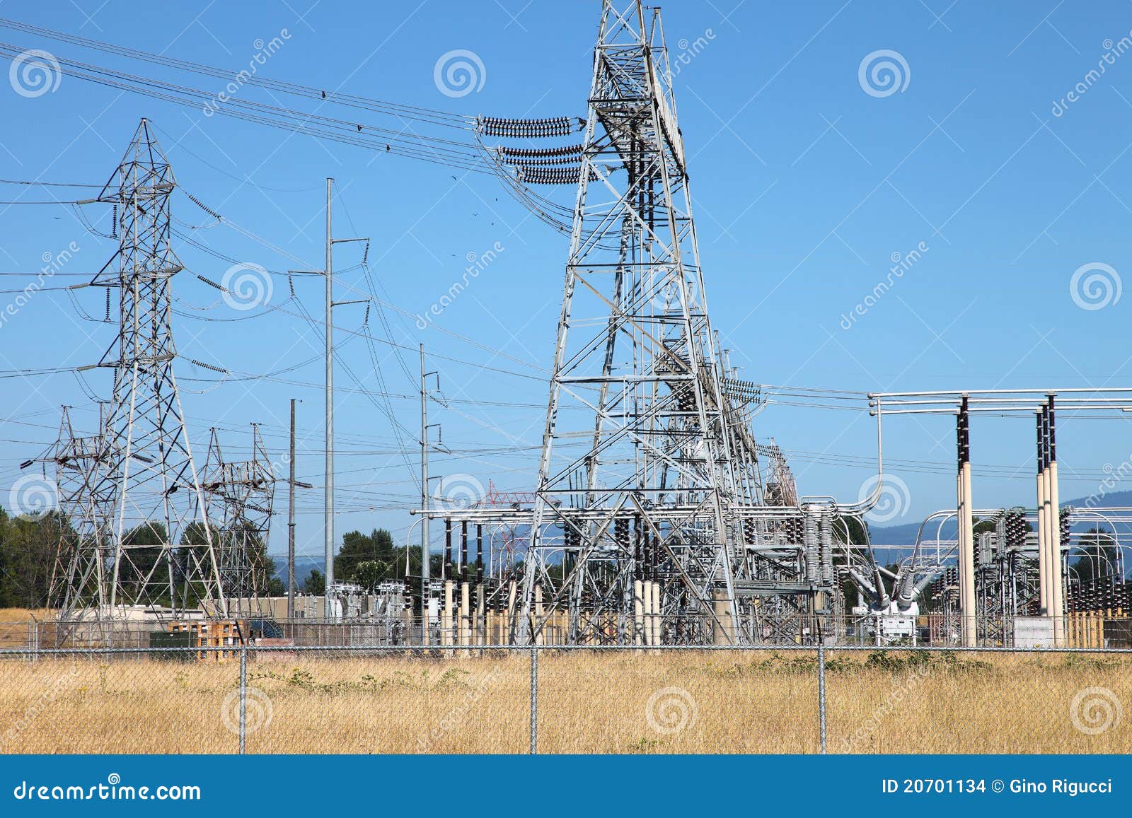 Electrical Energy & Delivery System. Stock Photo - Image of method ...
