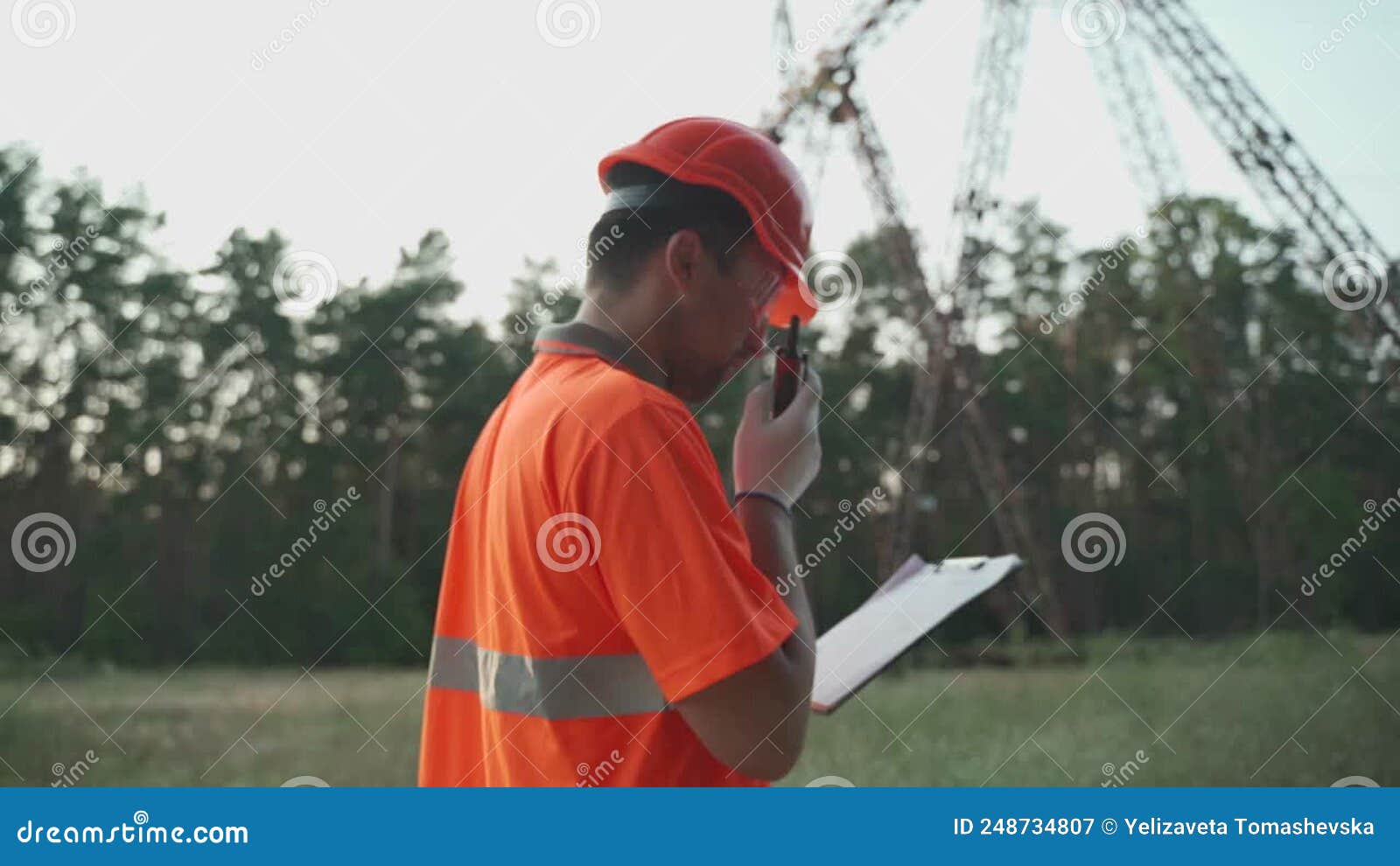 Electrical Engineer on High Voltage Power Transformer Substation ...