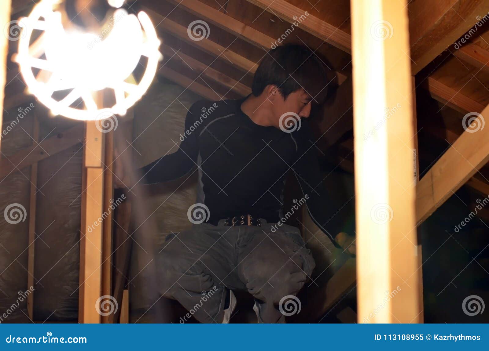 Electrical Engineer`s Wiring Work in Japan. Stock Image - Image of home ...