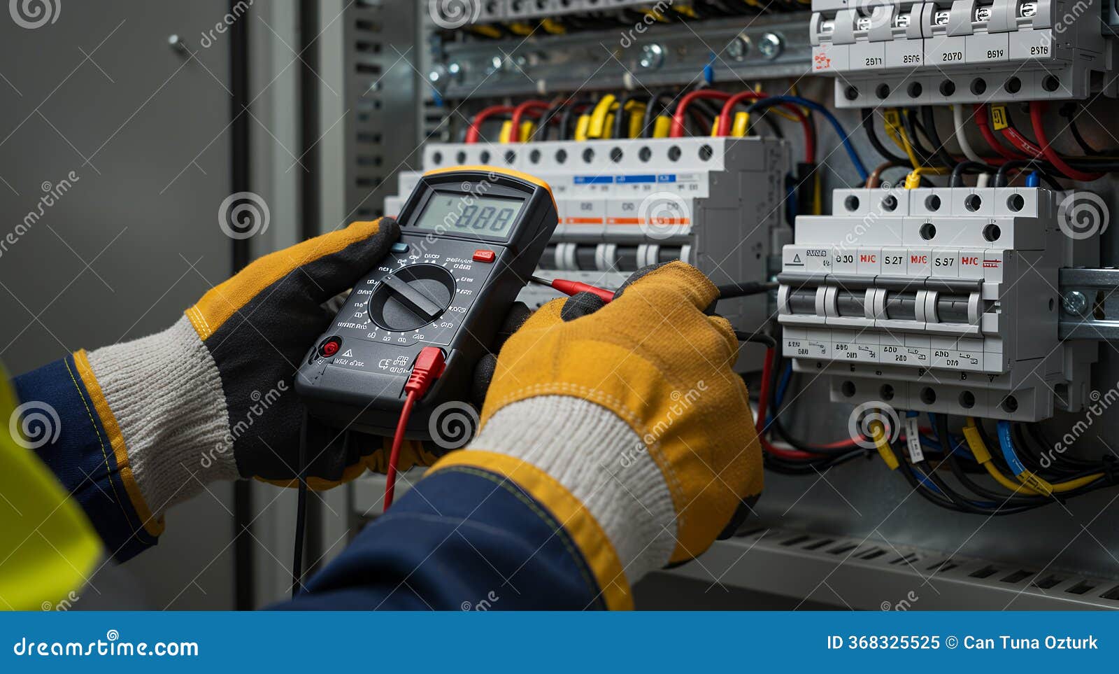 Electrical Breaker Box Line Icon Cartoon Vector | CartoonDealer.com ...