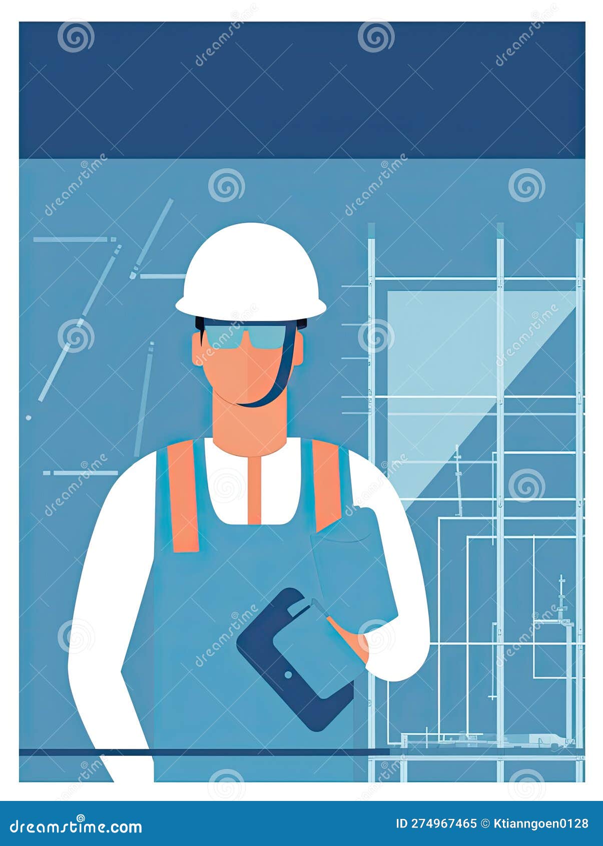 Electrical Engineer Working on a Renewable Energy Project, Solar Panel ...