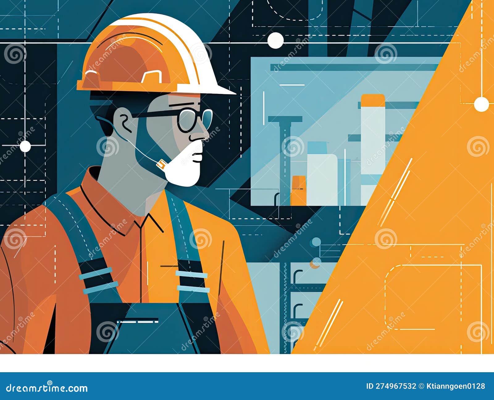 Electrical Engineer Working on a Renewable Energy Project, Solar Panel ...