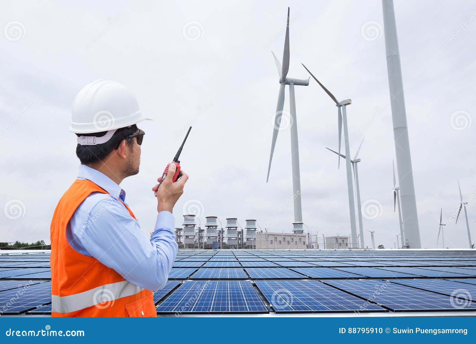 Engineers Of Wind Turbine Control Projects And Production. / Engineers ...