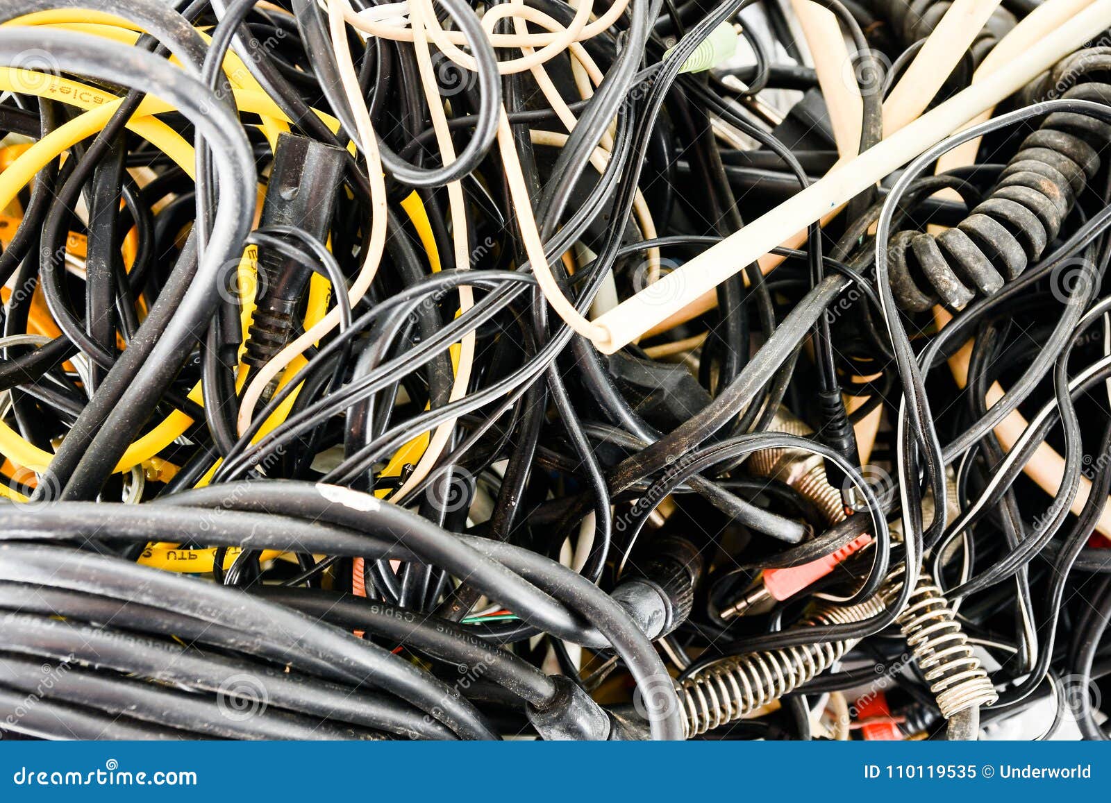 Electrical Equipment Cables Stock Image - Image of link, industrial ...