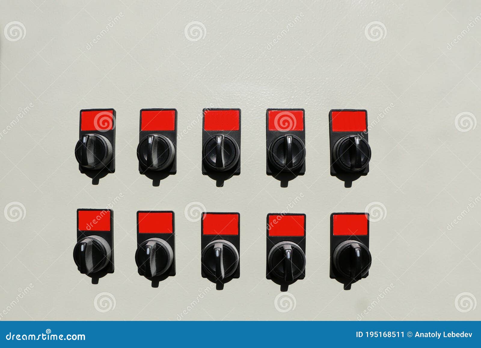 Electrical Equipment Control Panel Stock Image - Image of electric ...