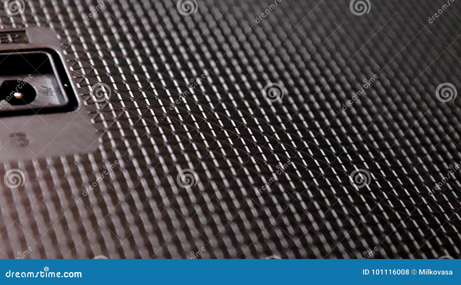 Empty Socket on the Rear Panel TV. Stock Footage - Video of panel ...