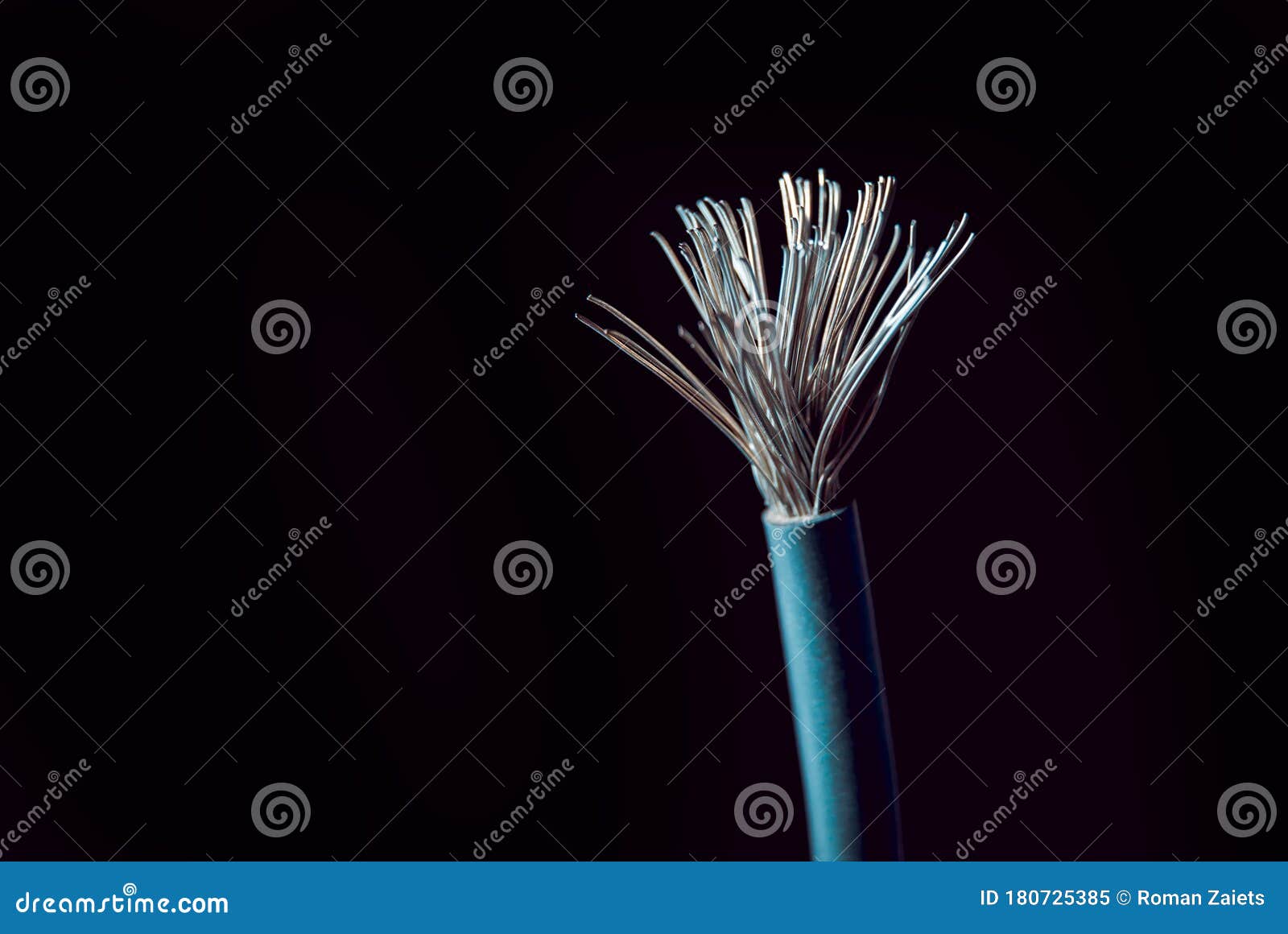 Electrical Equipment. Electricity Cable. Background and Texture. Stock ...