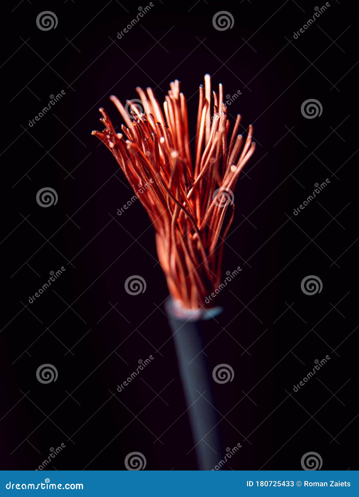 Electrical Equipment. Electricity Cable. Background and Texture. Stock ...