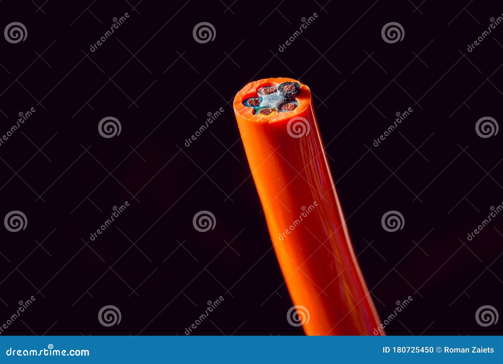 Electrical Equipment. Electricity Cable. Background and Texture. Stock ...