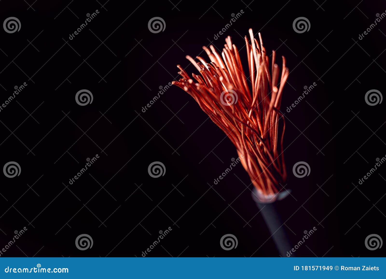 Electrical Equipment. Electricity Cable. Background and Texture. Stock ...