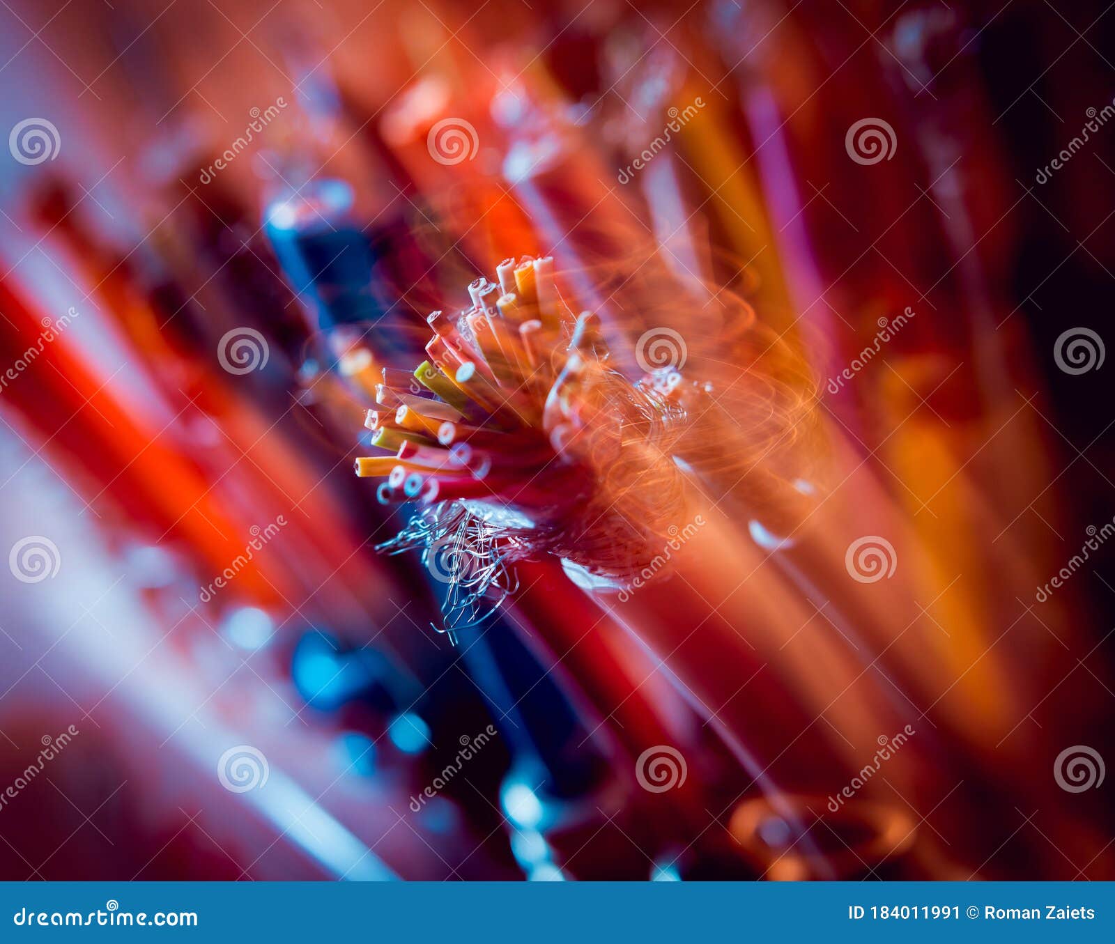 Electrical Equipment. Electricity Cable. Background and Texture. Stock ...