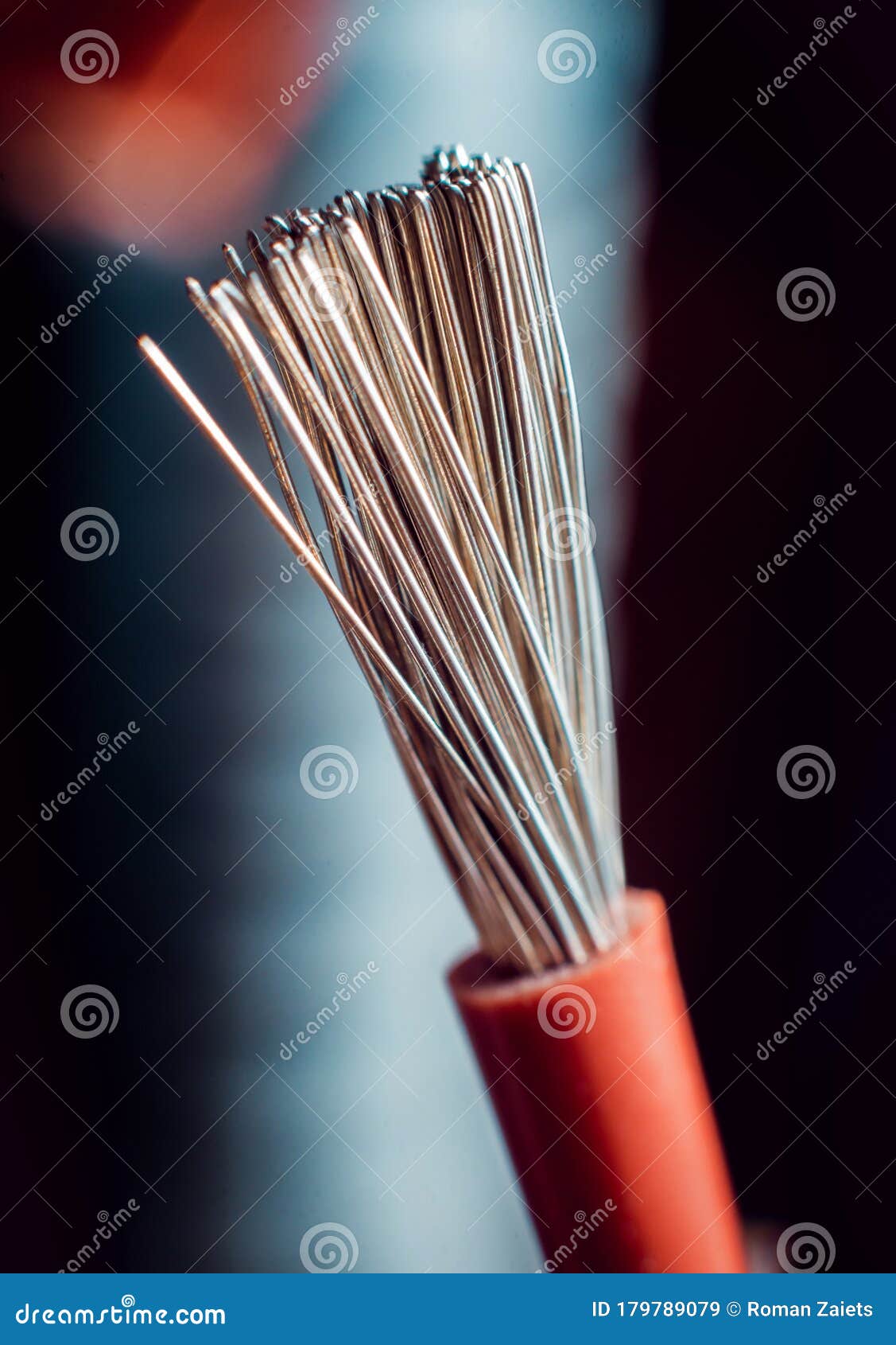 Electrical Equipment. Electricity Cable. Background and Texture. Stock ...