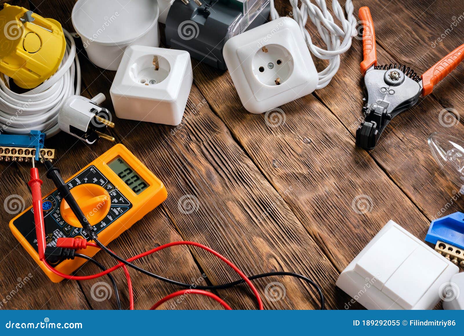 Electrical equipment stock image. Image of home, gear - 189292055