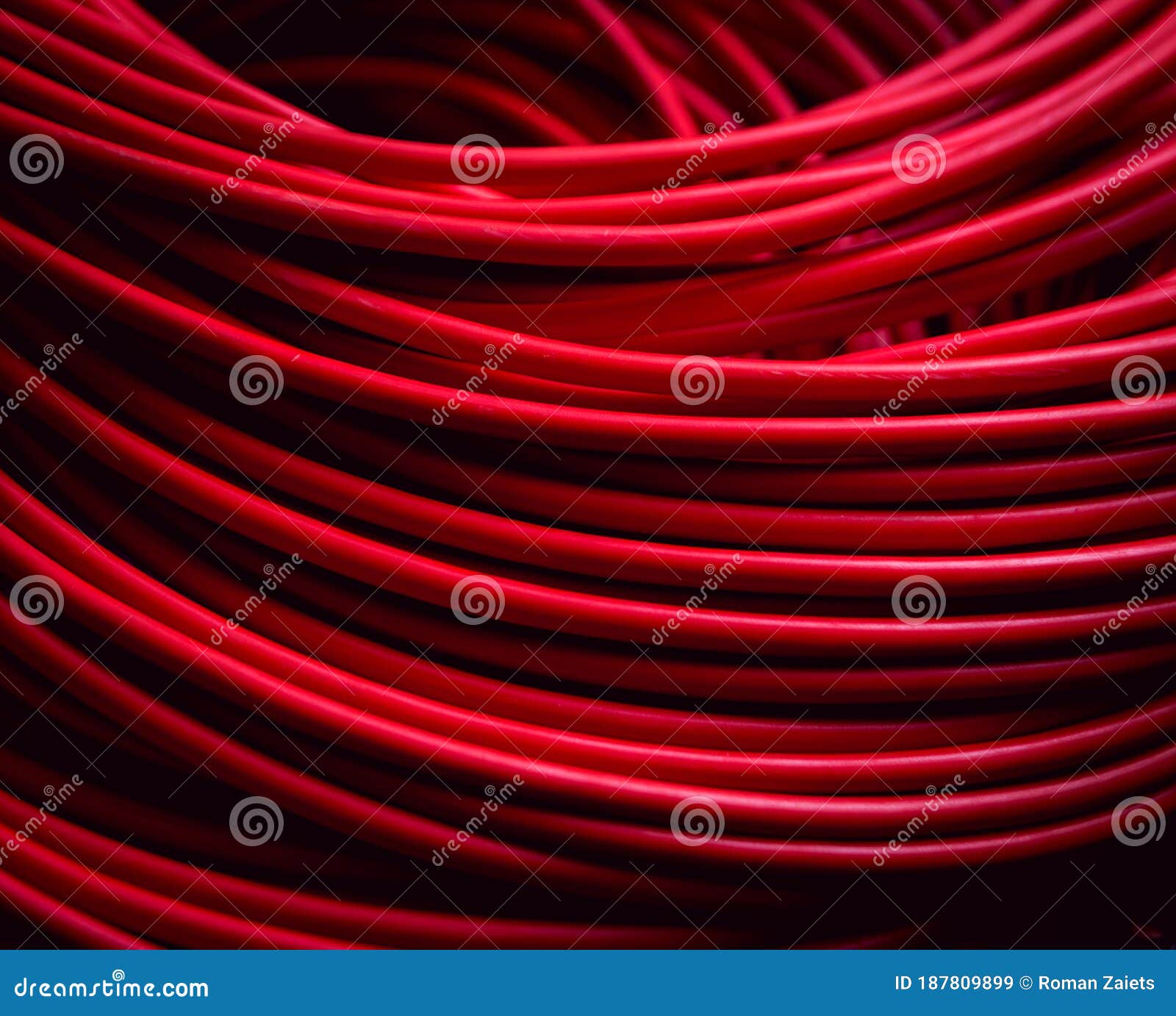 Electrical Equipment. Wires and Insulation. Background and Texture ...