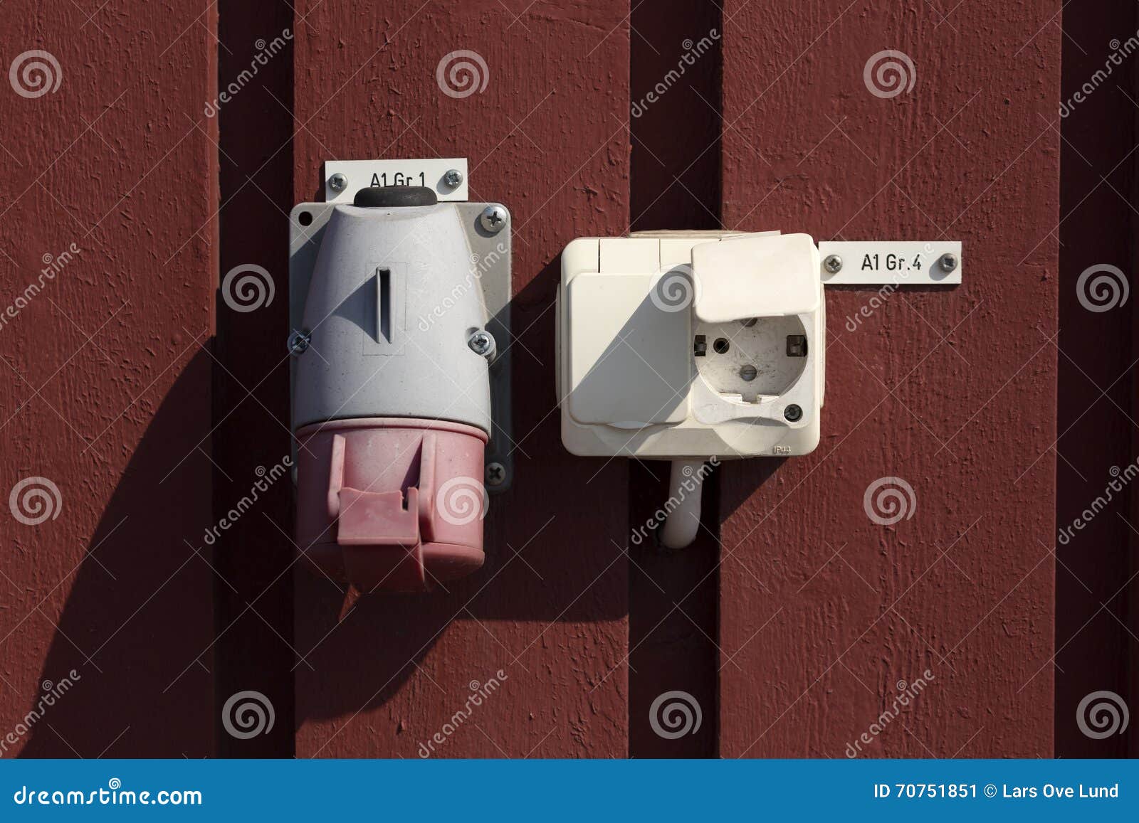 Electrical gear stock image. Image of electrical, wall - 70751851