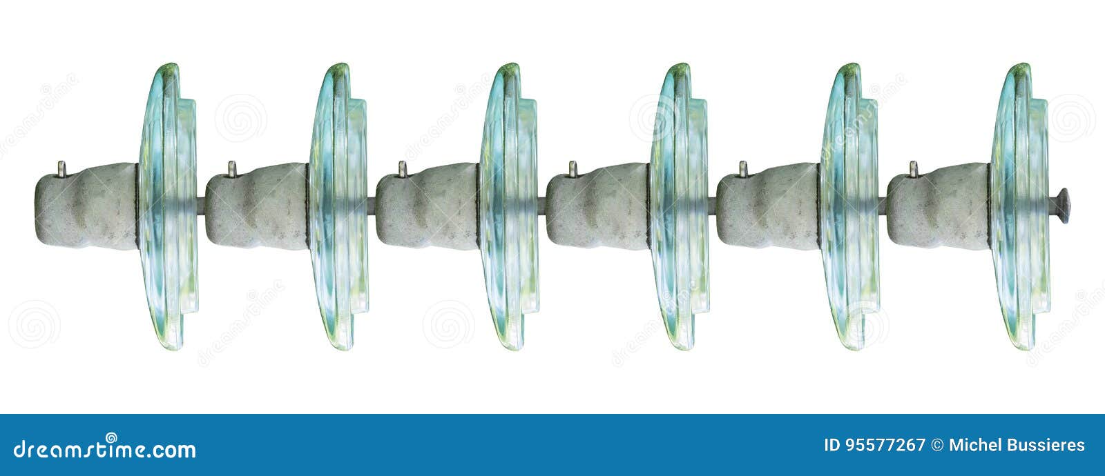 Electrical Glass Insulators Stock Image - Image of easily, freely: 95577267