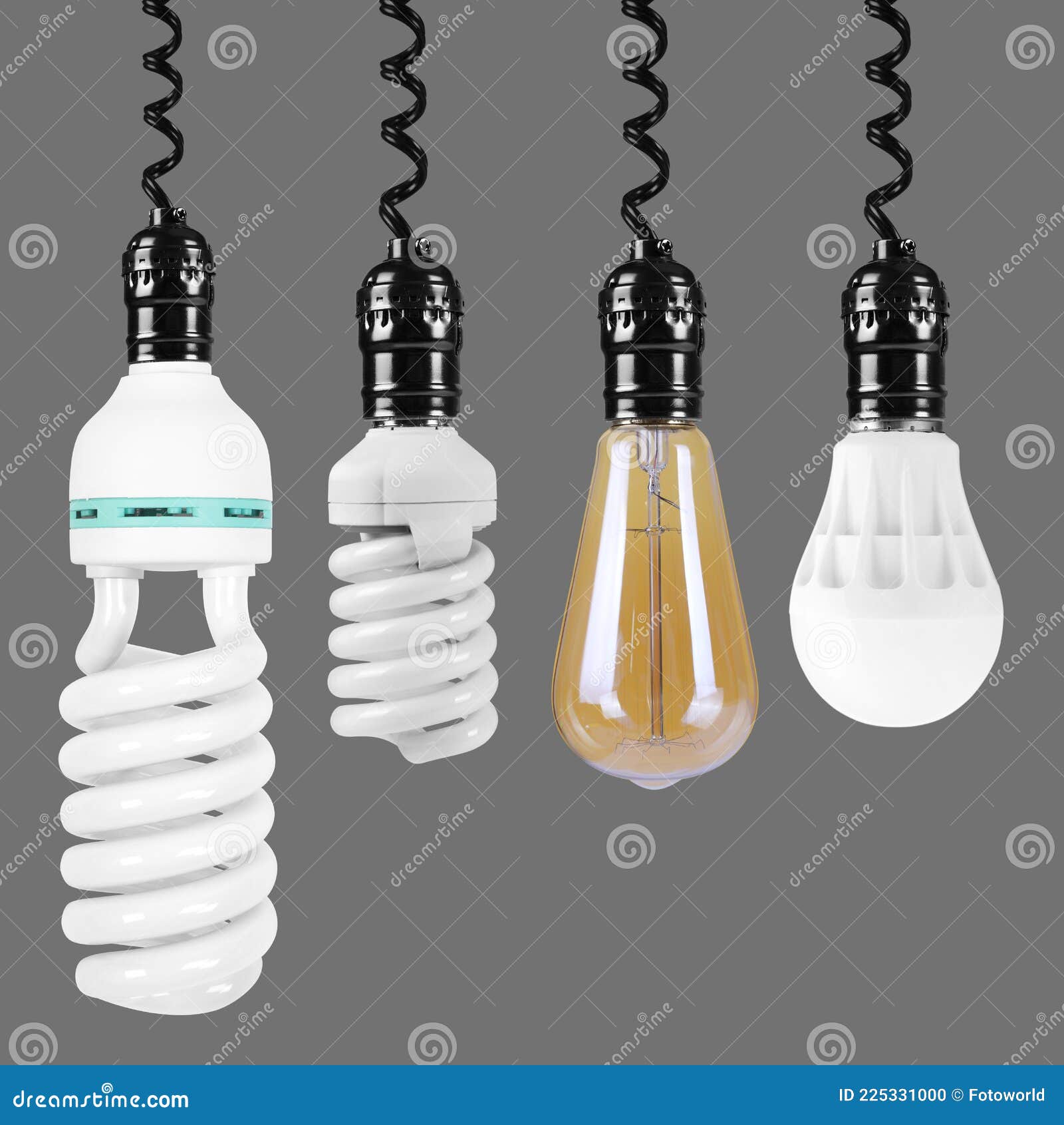 Electrical Grid - Energy Saving, Led and Incandescent Light Bulb Lamps ...