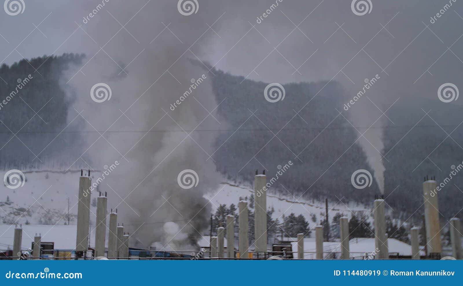 Electrical Grid and Fire at Transformer Station Stock Video - Video of ...