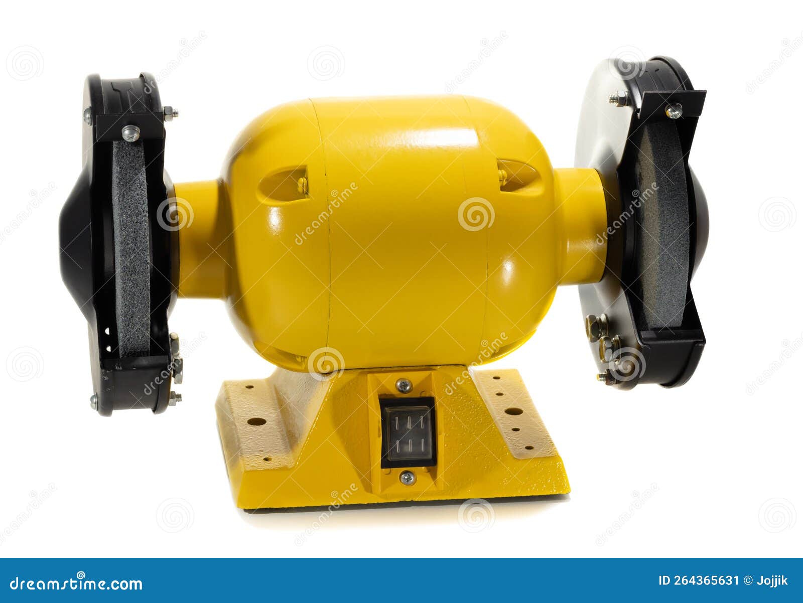 Electrical Grinding Machine Bench Grinder, Isolated on White Background ...