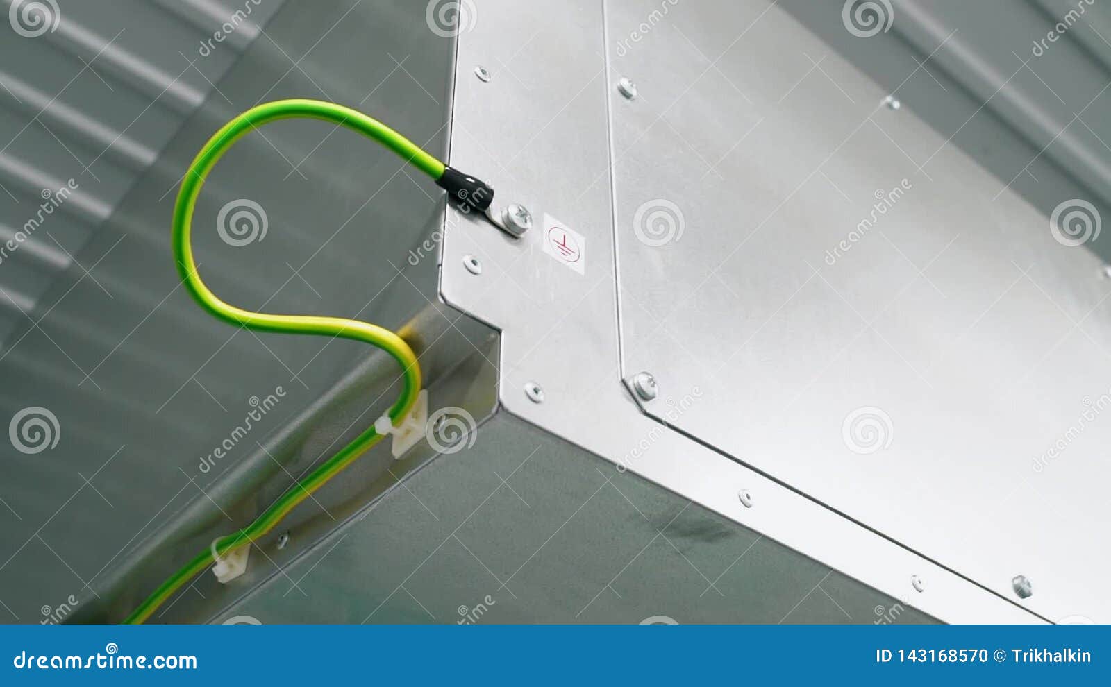 The Electrical Ground Cable is Connected To the Housing of the Modular ...