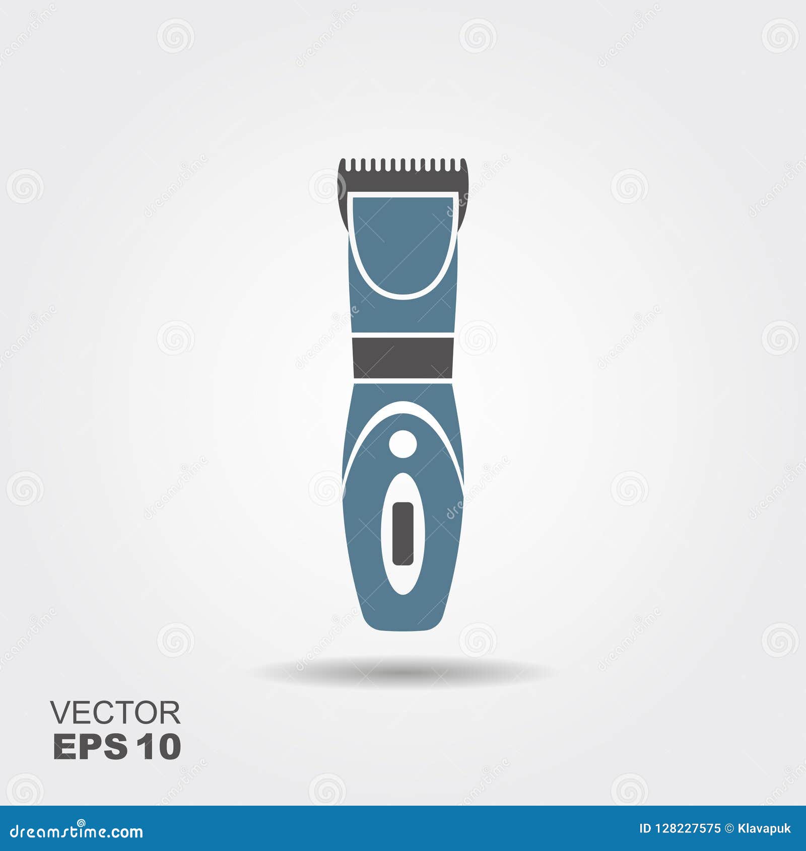 Electrical Hair Clipper or Shaver Vector Illustration Stock Vector ...