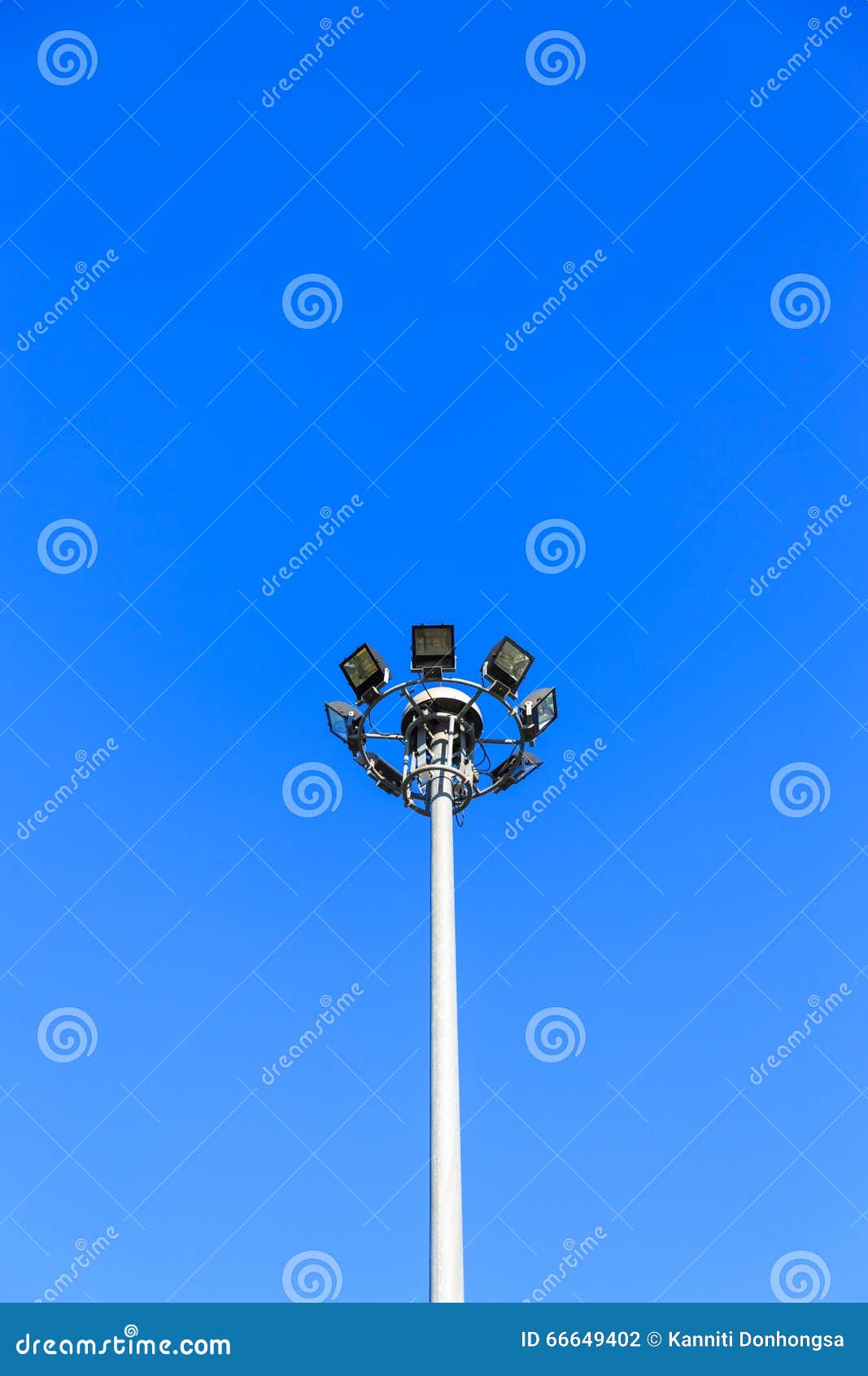 The Electrical Host Stand in the Sunshine Day Stock Photo - Image of ...