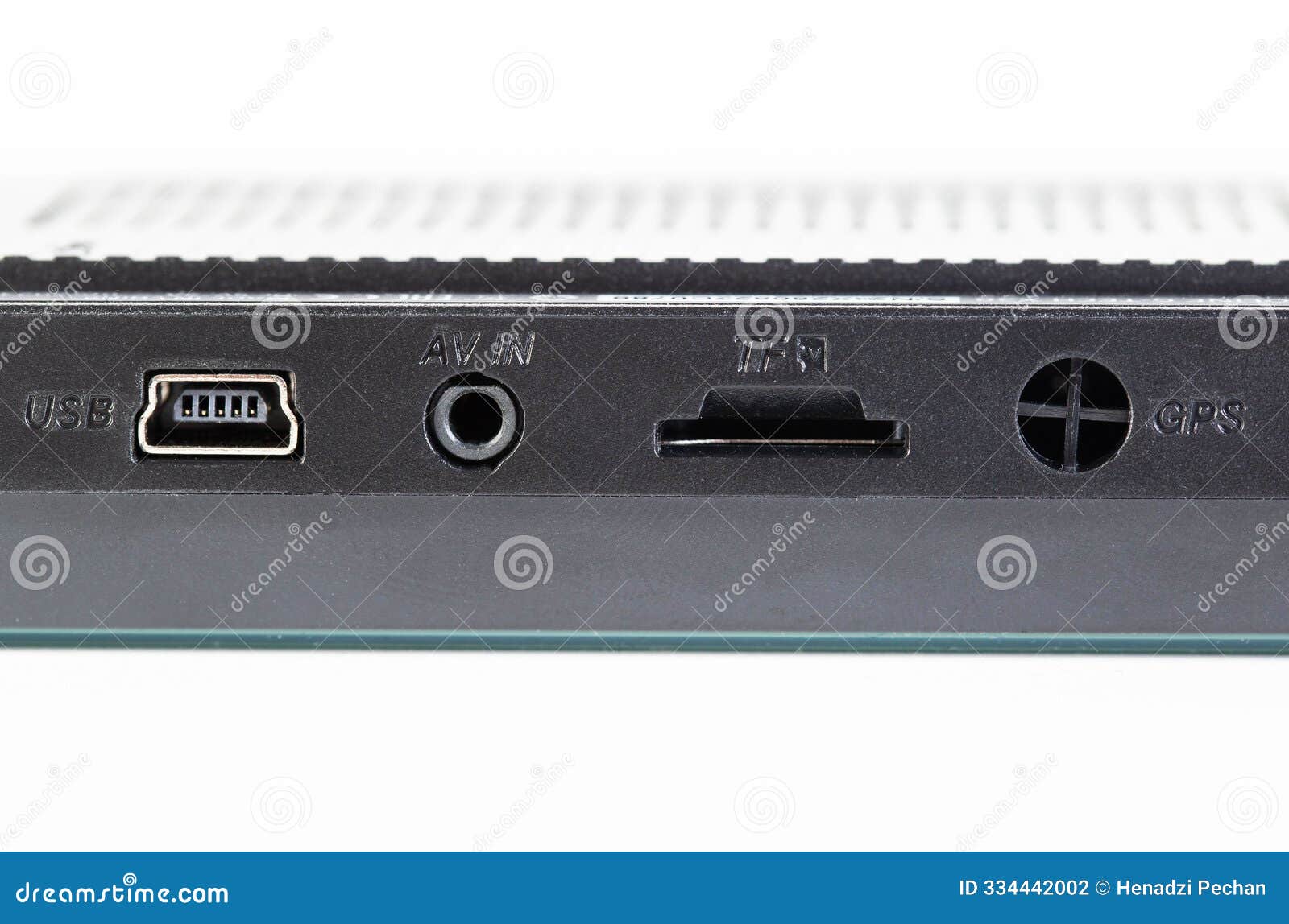 Electrical Inputs and Outputs in the Rear View Mirror, Memory Card ...