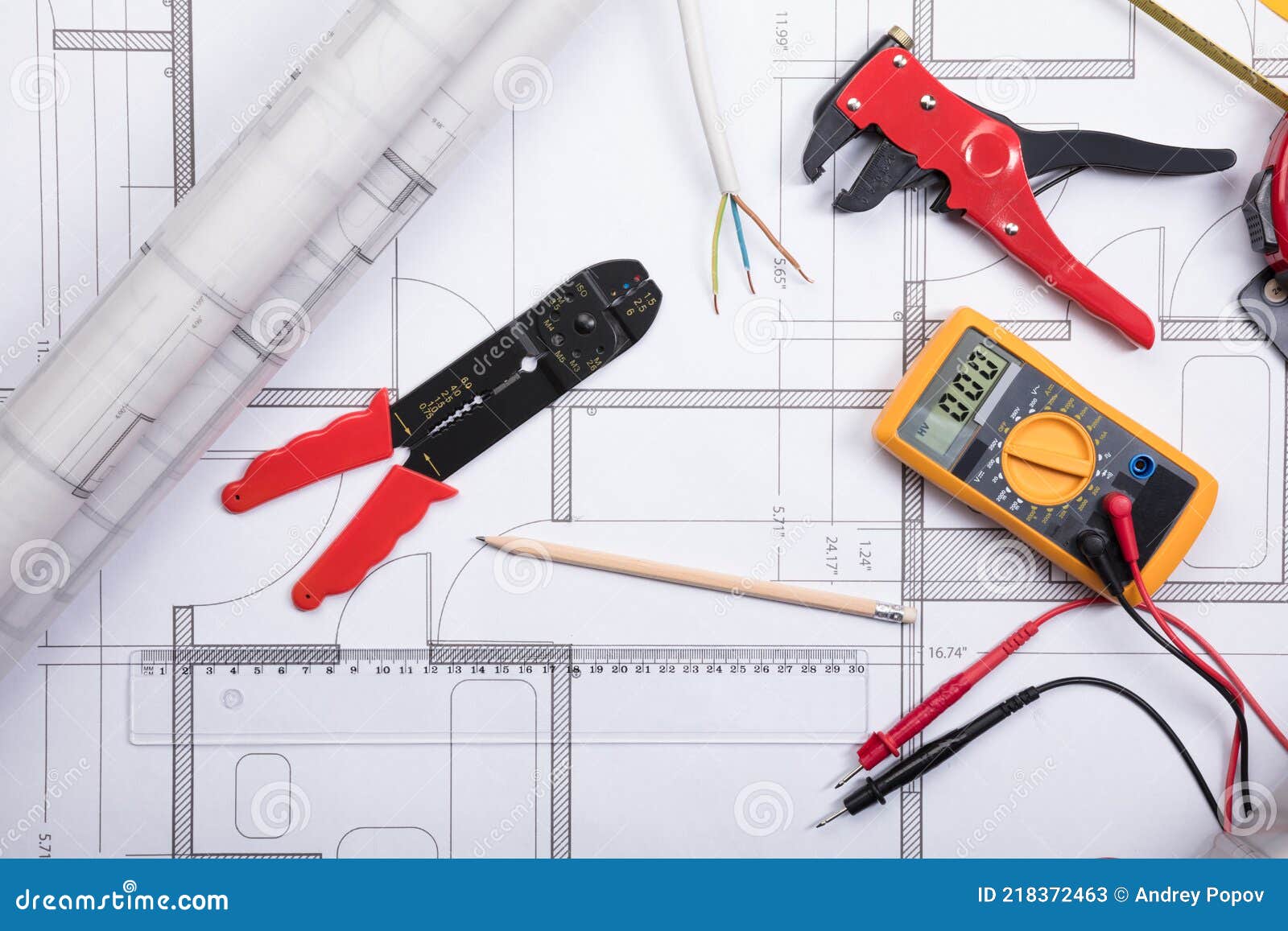 Electrical And Instrument Technician Wiring Cable At Terminal And ...