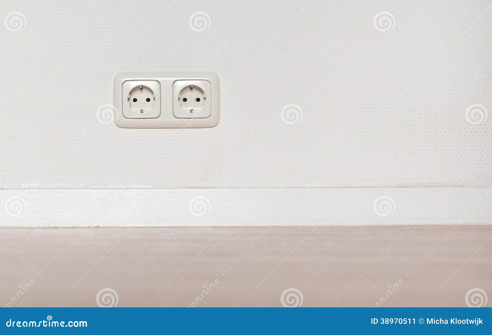 Electrical Jack White Plastic Socket Stock Image - Image of supply ...
