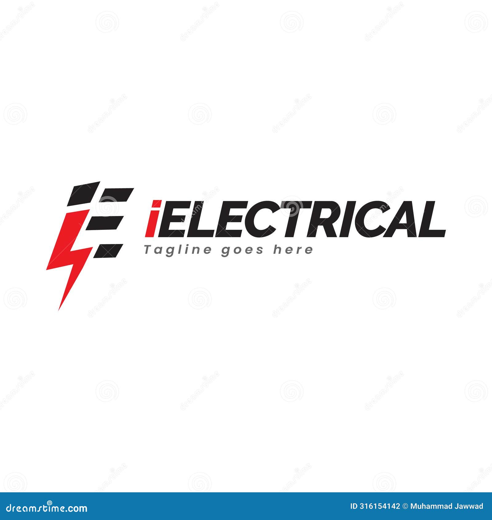 Electrical Logo Design Vector Icon Graphics Stock Vector - Illustration ...