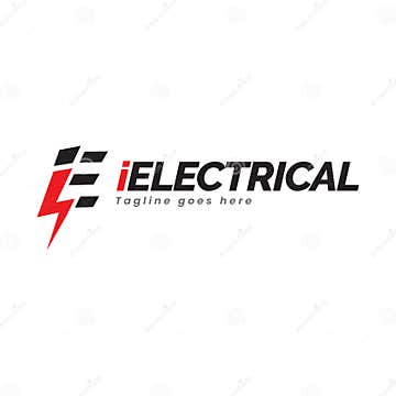 Electrical Logo Design Vector Icon Graphics Stock Vector - Illustration ...