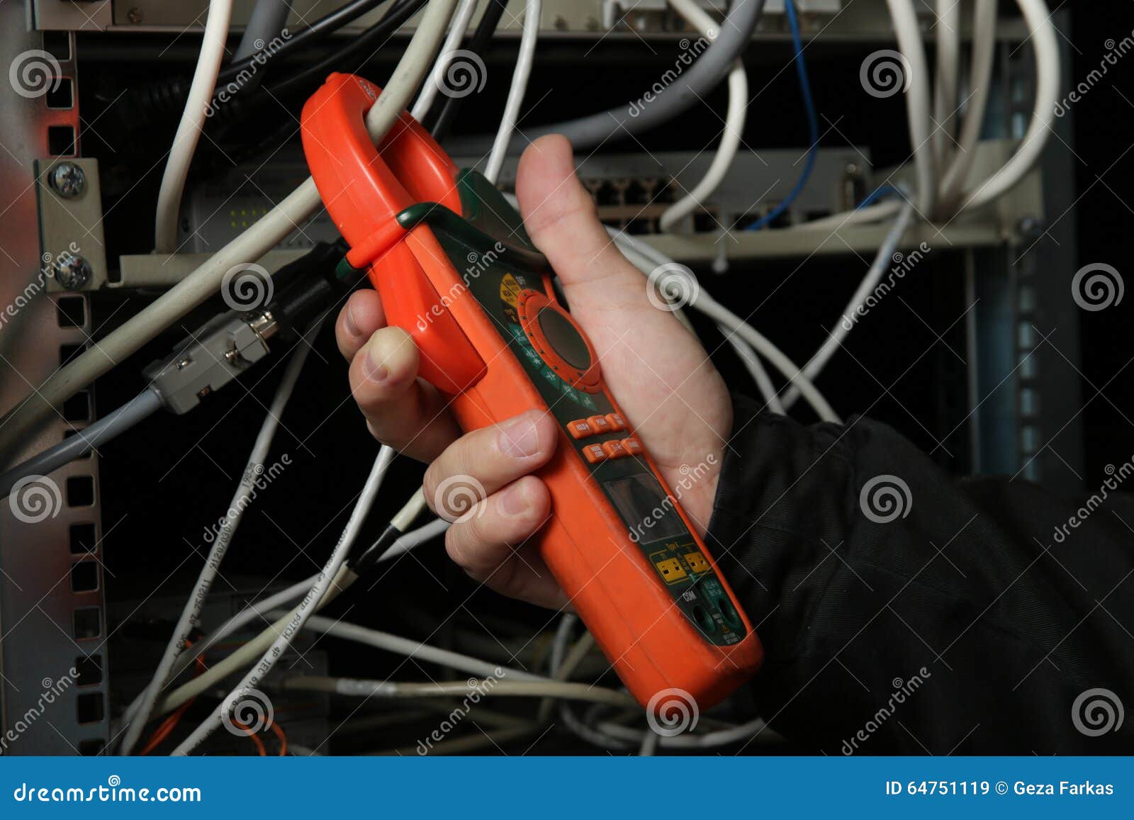 Electrical measurements stock image. Image of power, electricity - 64751119