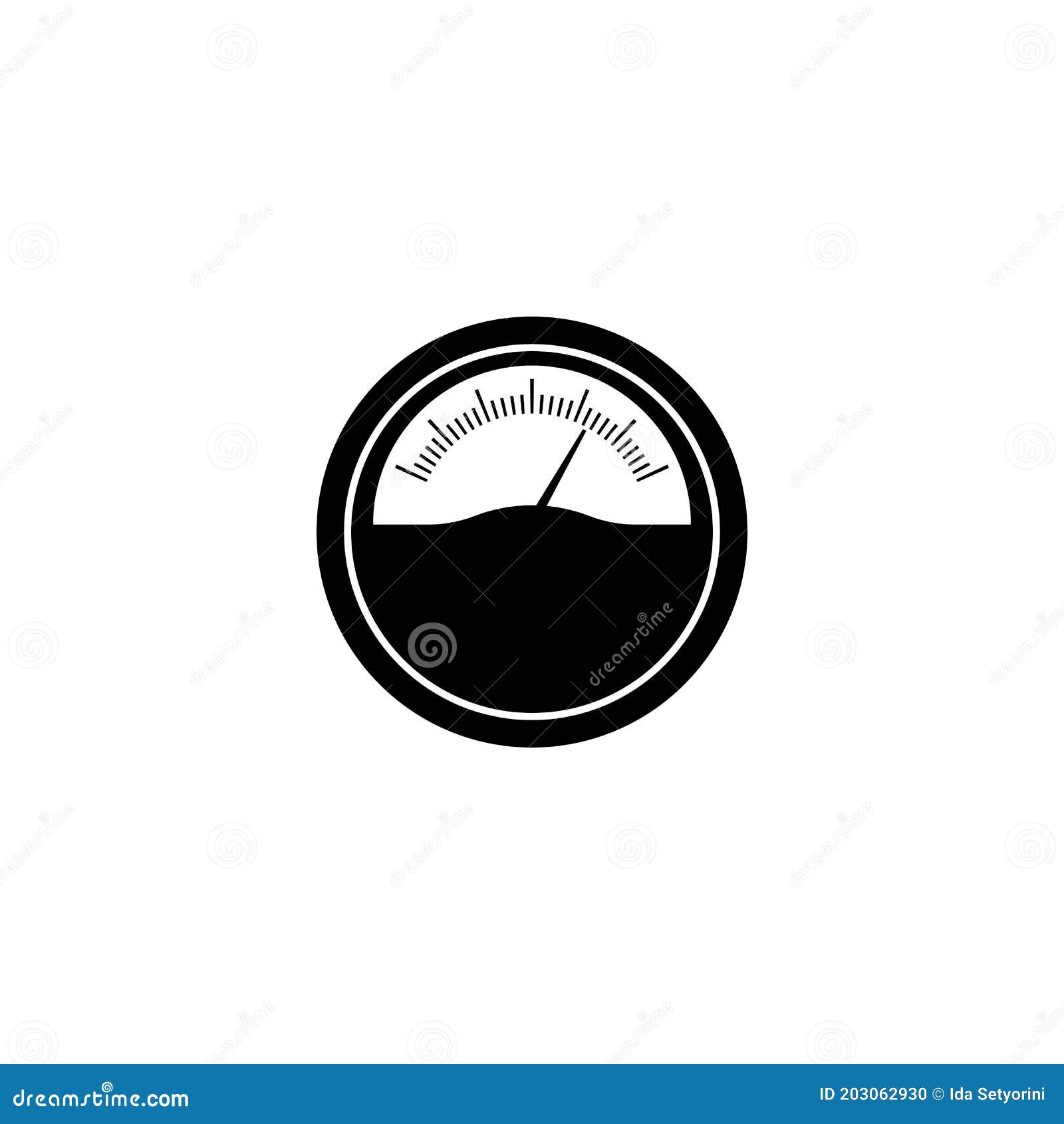 Electrical Measuring Instrument Logo Stock Vector - Illustration of ...