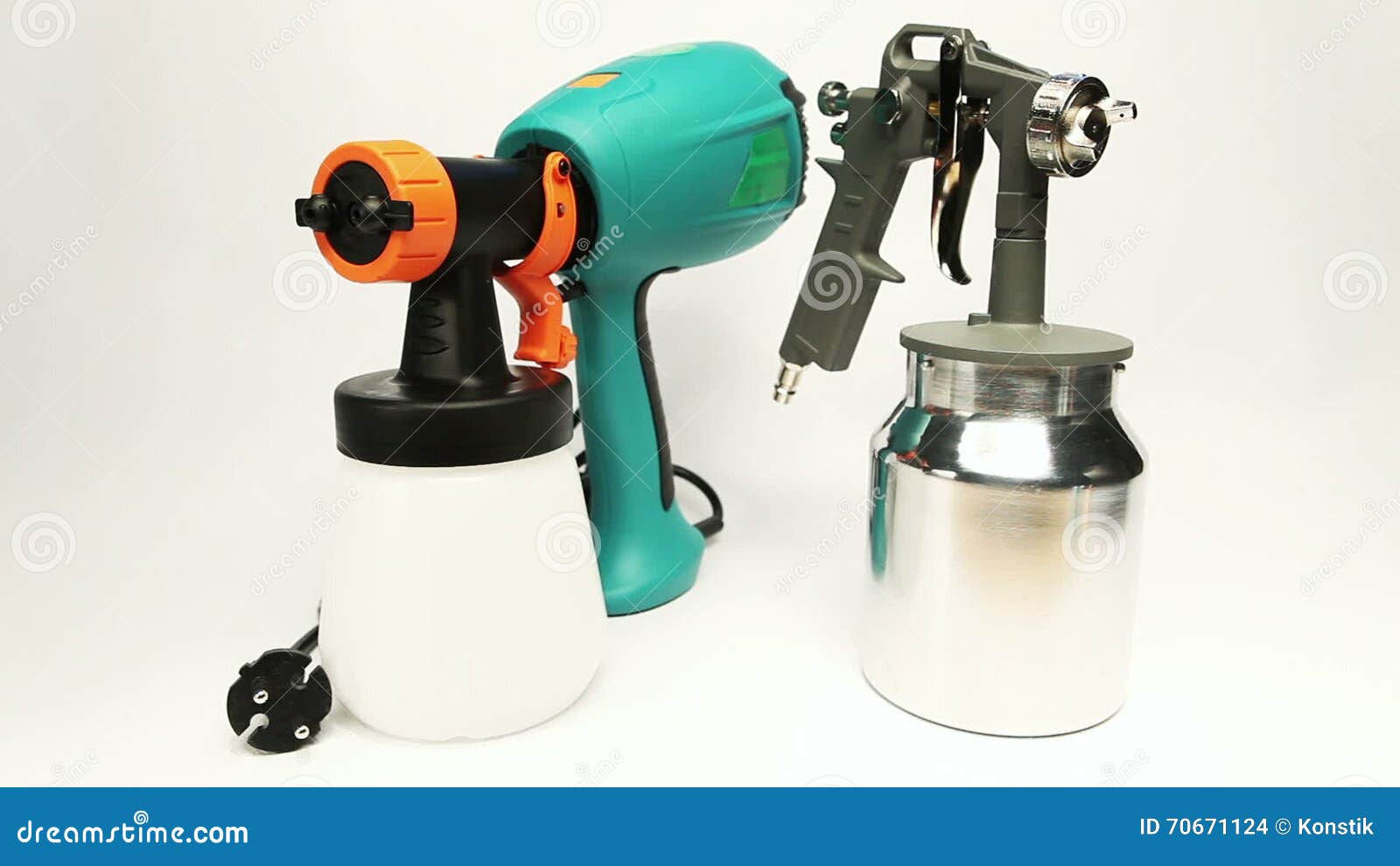 Electrical and Mechanical, Manual Spray Gun for Pulverization of Color ...
